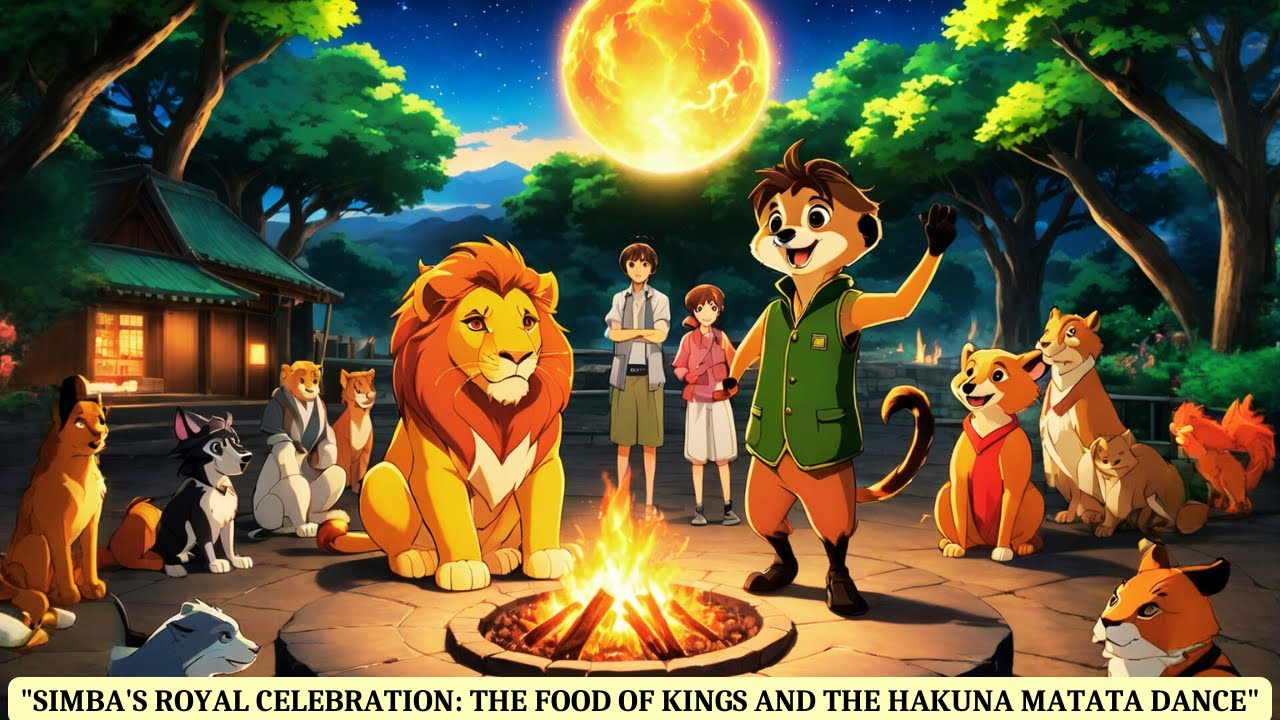 "Simba's Royal Celebration: The Food of Kings and the Hakuna Matata ...