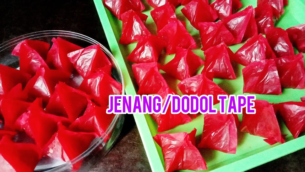 Cara Membuat Dodol Tape Singkong Awet Dan Tahan Lama - YouTube