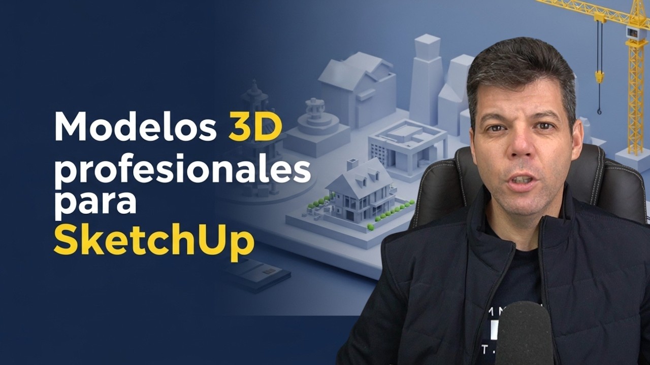 Clase 7 – Dónde y cómo descargar modelos 3D para SketchUp 2025 (Curso ...