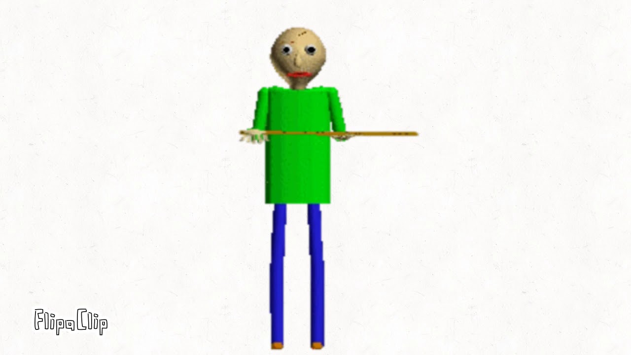baldi sprite animation - YouTube