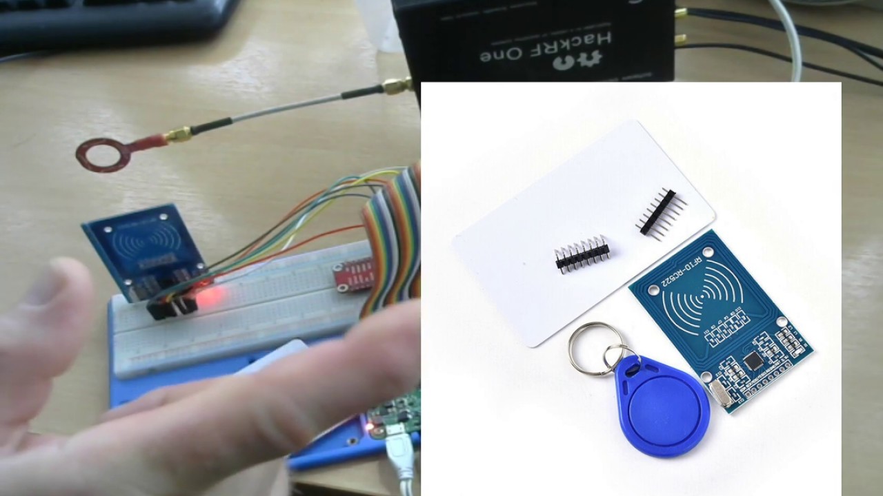 Near field loop antenna RFID - YouTube