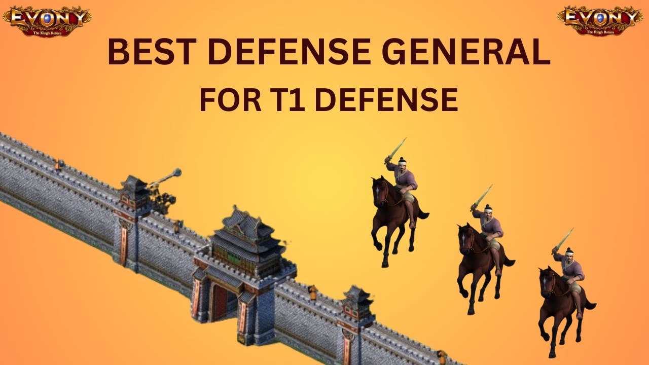 EVONY - Defense General Requirement for all kind of T1 Defense Keep ...