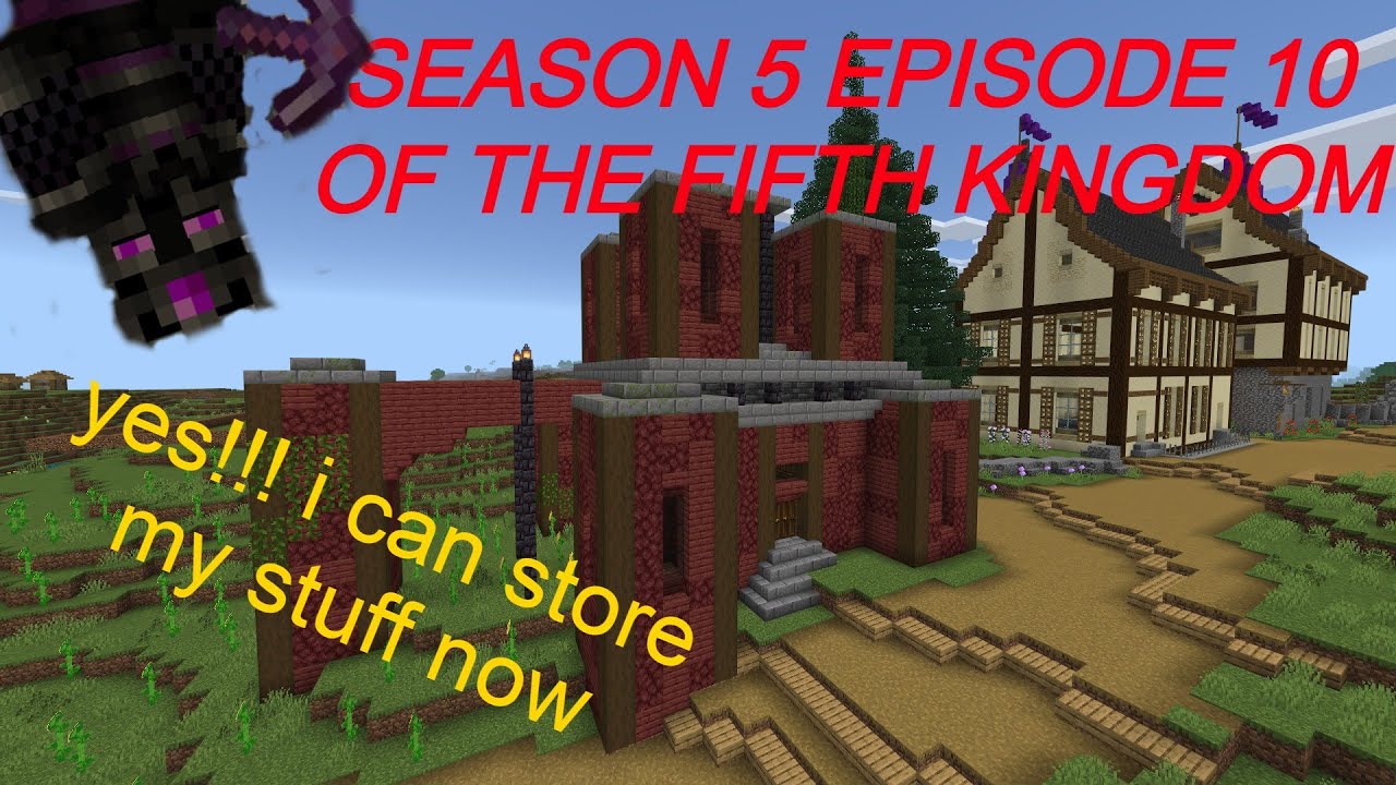 Minecraft | How to Build a nether styles storage Room - YouTube