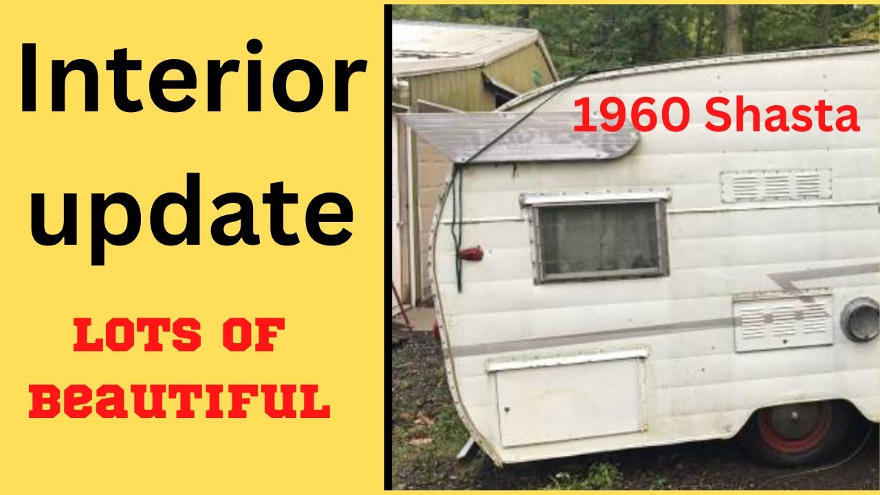 EP 230 Shasta vintage camper interior update. 1960 Shasta travel ...