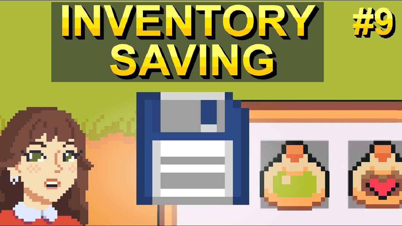 How to Save Items Positions in your Inventory - Top Down Unity 2D #9 ...