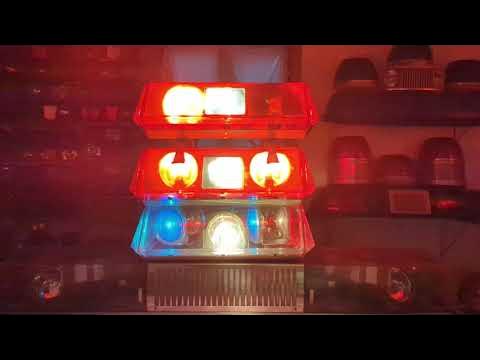 Mini Code 3 XL Lightbars with Various Center Options - YouTube