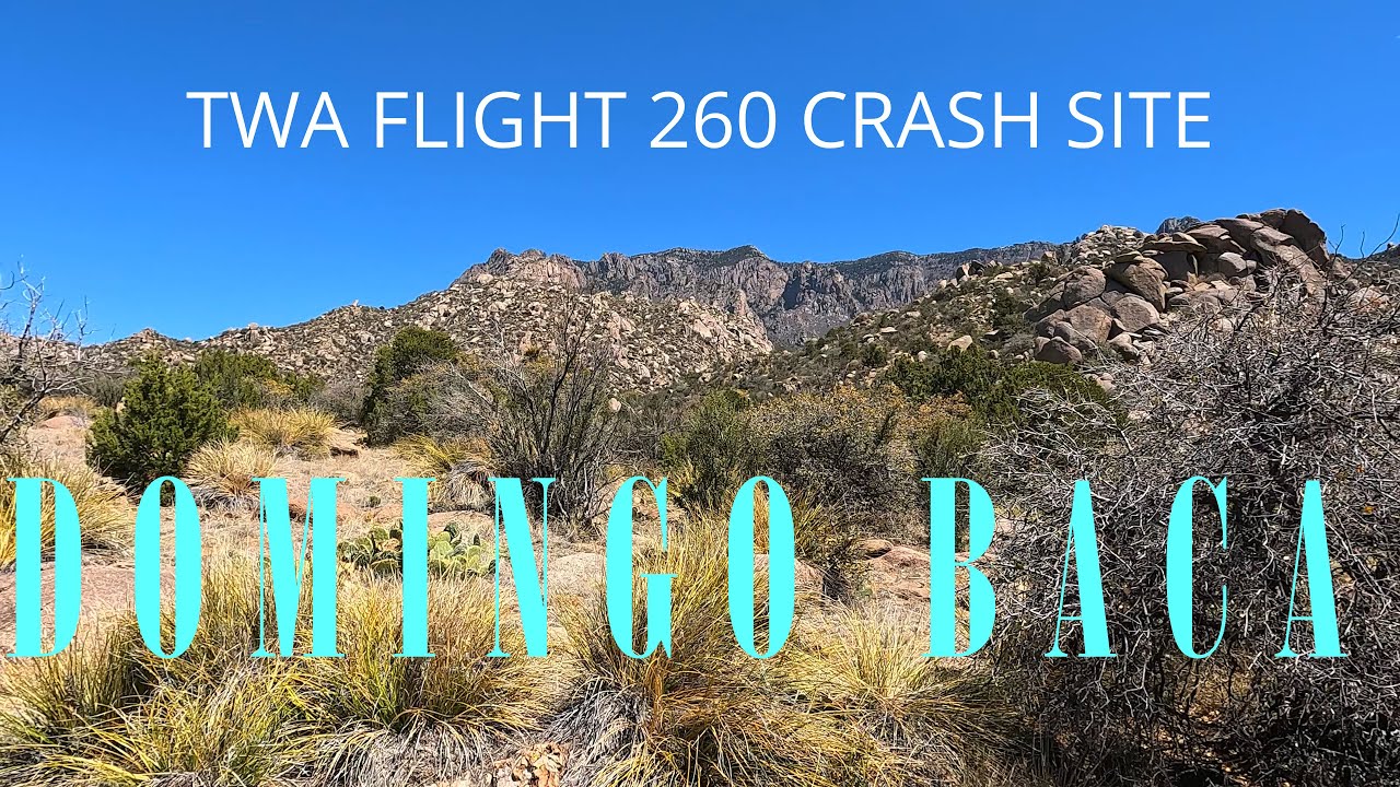Domingo Baca: Hiking and Exploring the wreckage of TWA Flight 260 - YouTube