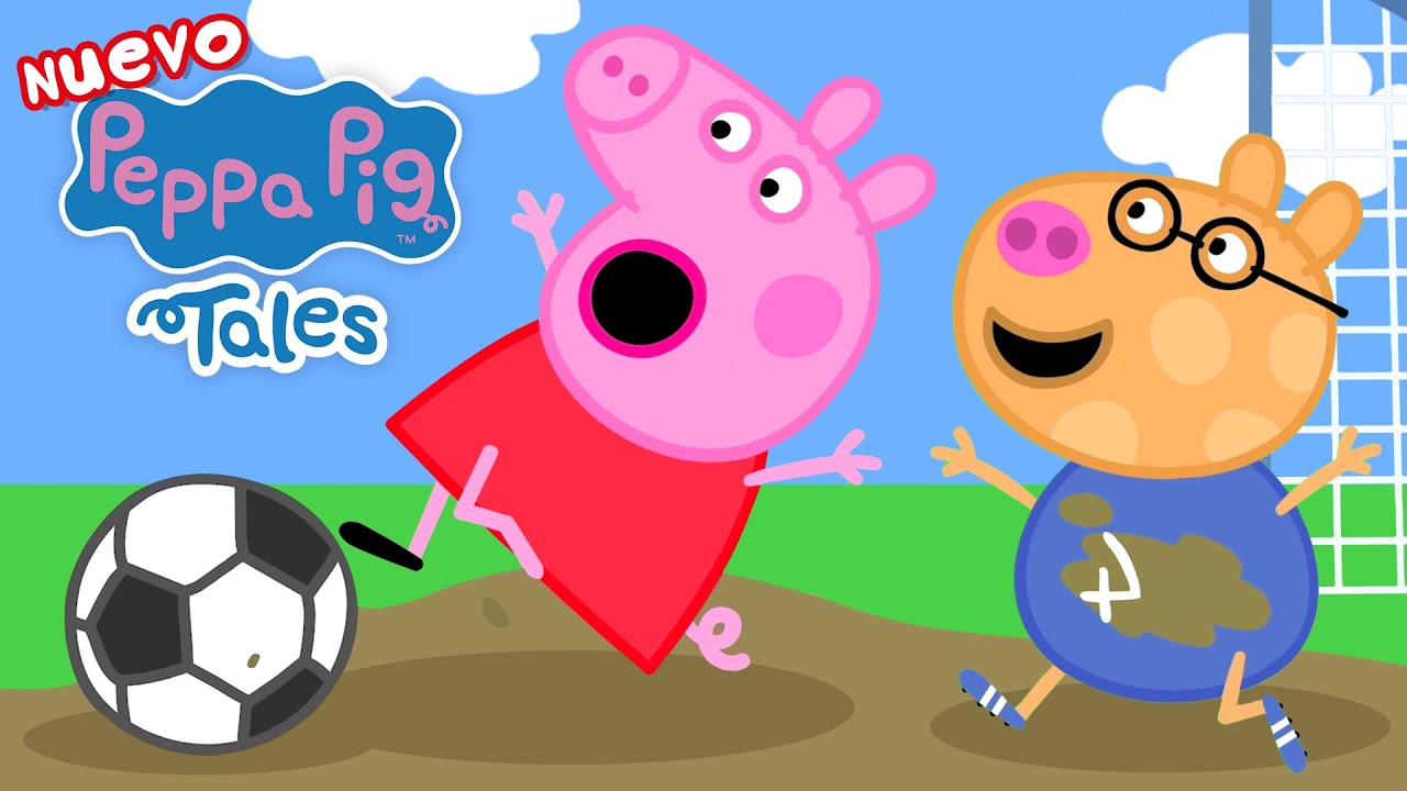 Los cuentos de Peppa la Cerdita 🐷 Mi primer partido de fútbol 🐷 NUEVOS ...