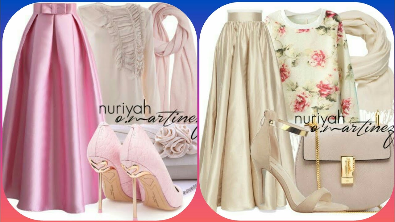 Gorgeous and unique skirts designs - YouTube