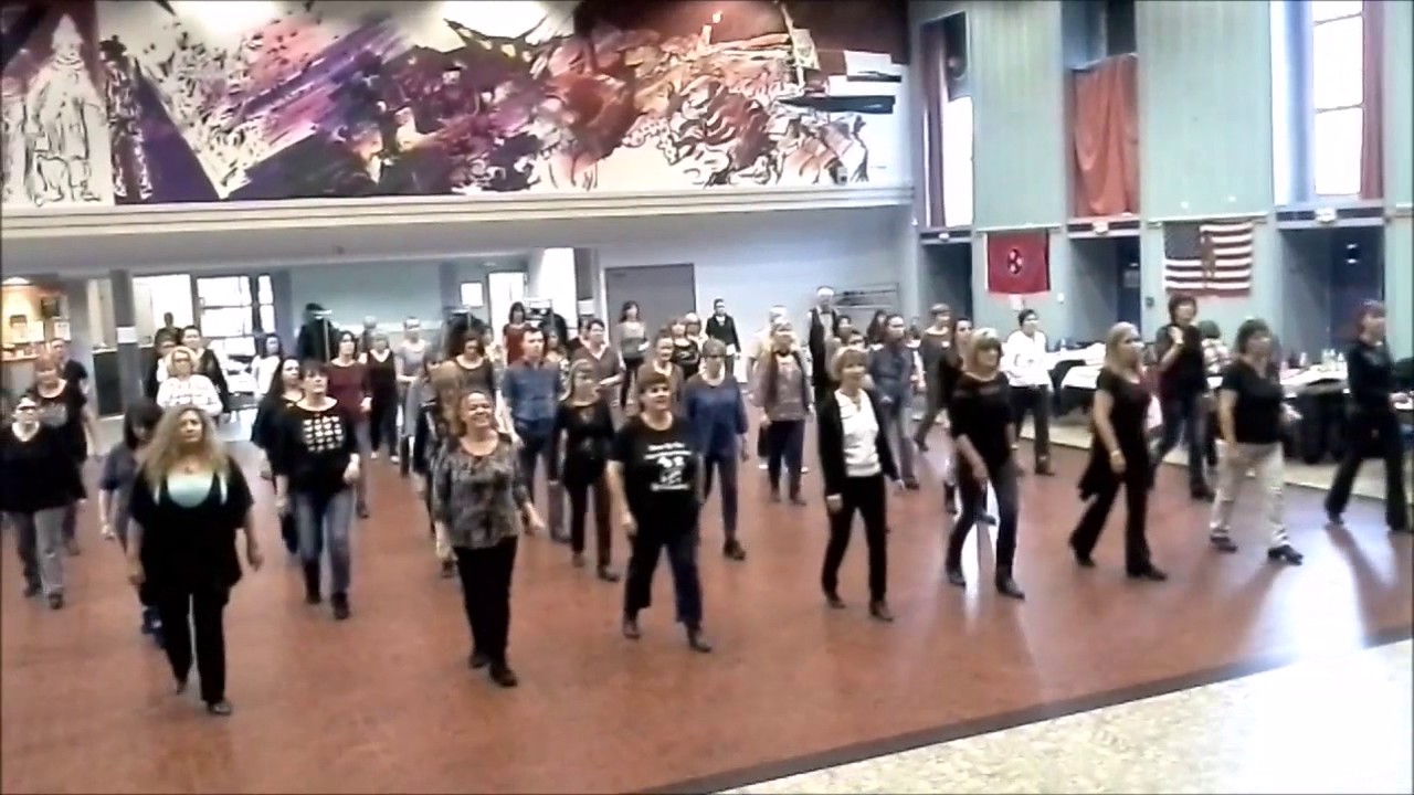 Missing line dance - YouTube