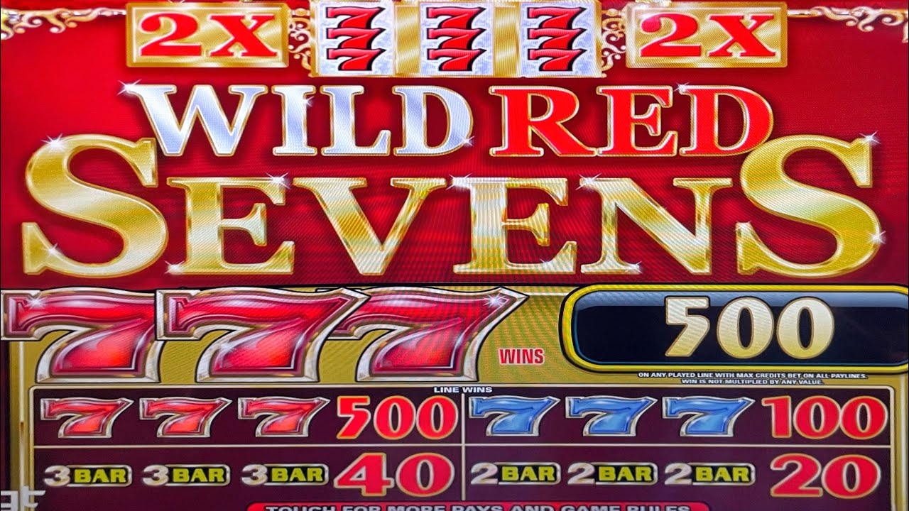 Wind Red Sevens Slot Machine Bonus Free Games - YouTube