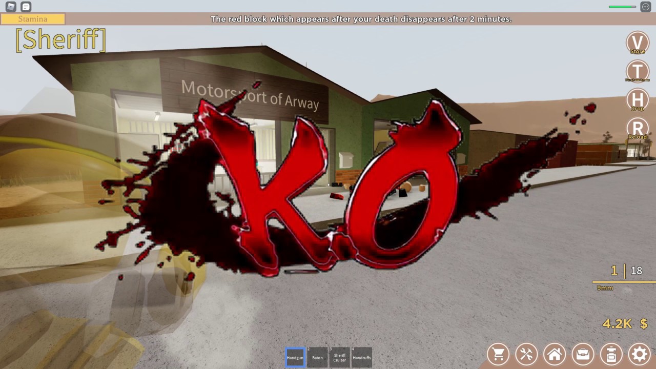 Being a Sheriff in Roblox - YouTube