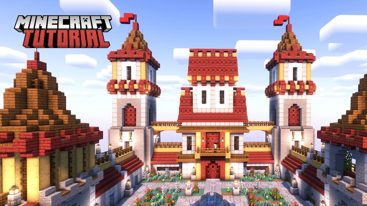 Minecraft | Winter Castle Base Part-2 Interior | Tutorial - YouTube