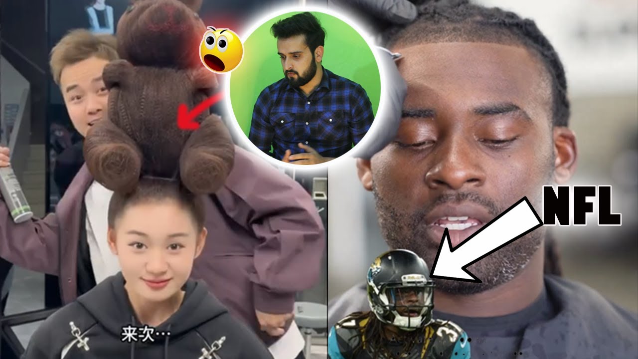 NFL + FUNNY HAIRCUTS COMPILATIONS ️ REACTION ON BEST HAIRCUTS ...