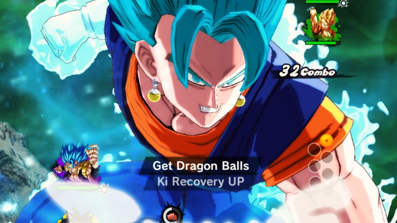 Ultra Gogeta & Vegita blue with ULTRA UI-Sign Goku on Landscape Mode ...