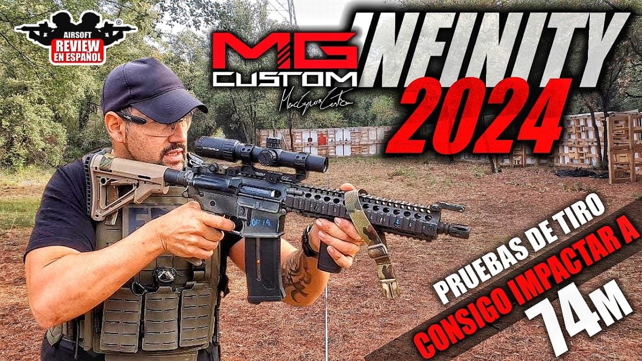 Pruebas de tiro Infinity 2024 MacGyver Custom - IMPACTO a 74 METROS 🎯 ...