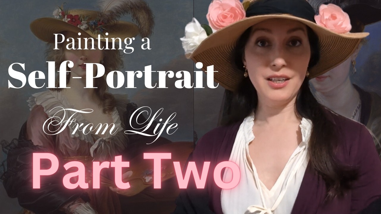 Painting a Self-Portrait from Life Part Two: Painting in Oils - YouTube