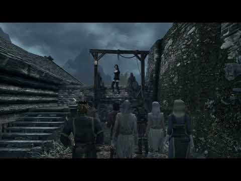 Skyrim hanging - YouTube