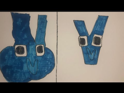 Extremely fat Alphabet Lore V - YouTube