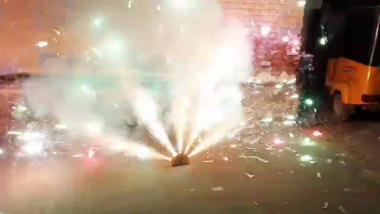 Peacock crackers/peacock magical colour fountain/Diwali crackers/ - YouTube