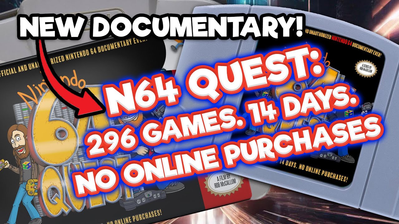 New NINTENDO 64 DOCUMENTARY! #videogames #gamer #movie - YouTube