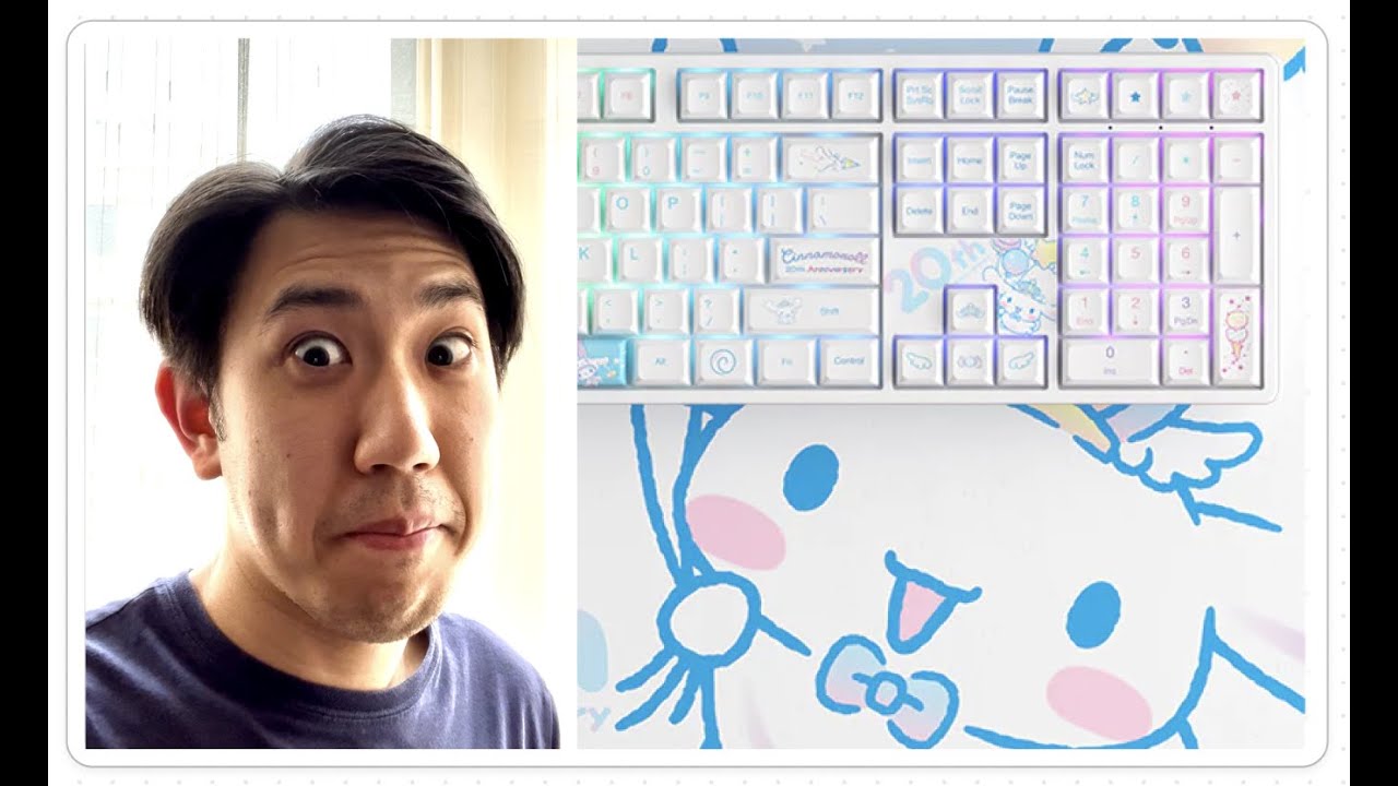 I built a Cinnamoroll Keyboard for my Sis... Follow along. - YouTube