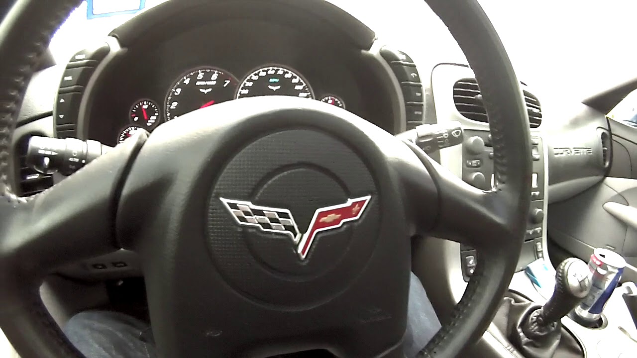 how to drive stick shift in a corvette, things nobody taught me - YouTube