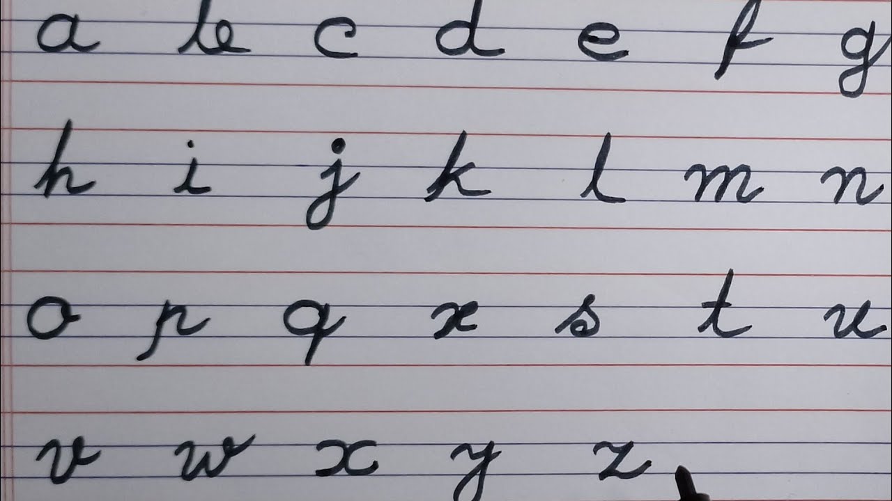 How To Write Small Letters A To Z In Four Lines Four Line Writing How To Write Small Letters A To Z In Four Lines Four Line Writing