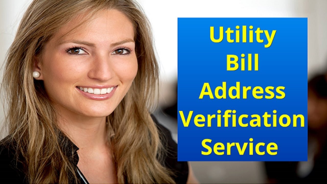Utility Bill for Address Verification | Delaware Phone Number or ...