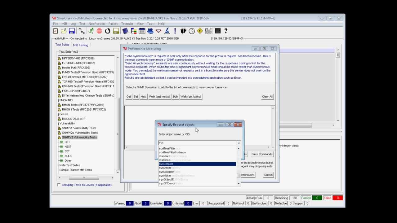 SNMP Performance Measuring Tool | SilverCreek SNMP Test Tools - YouTube