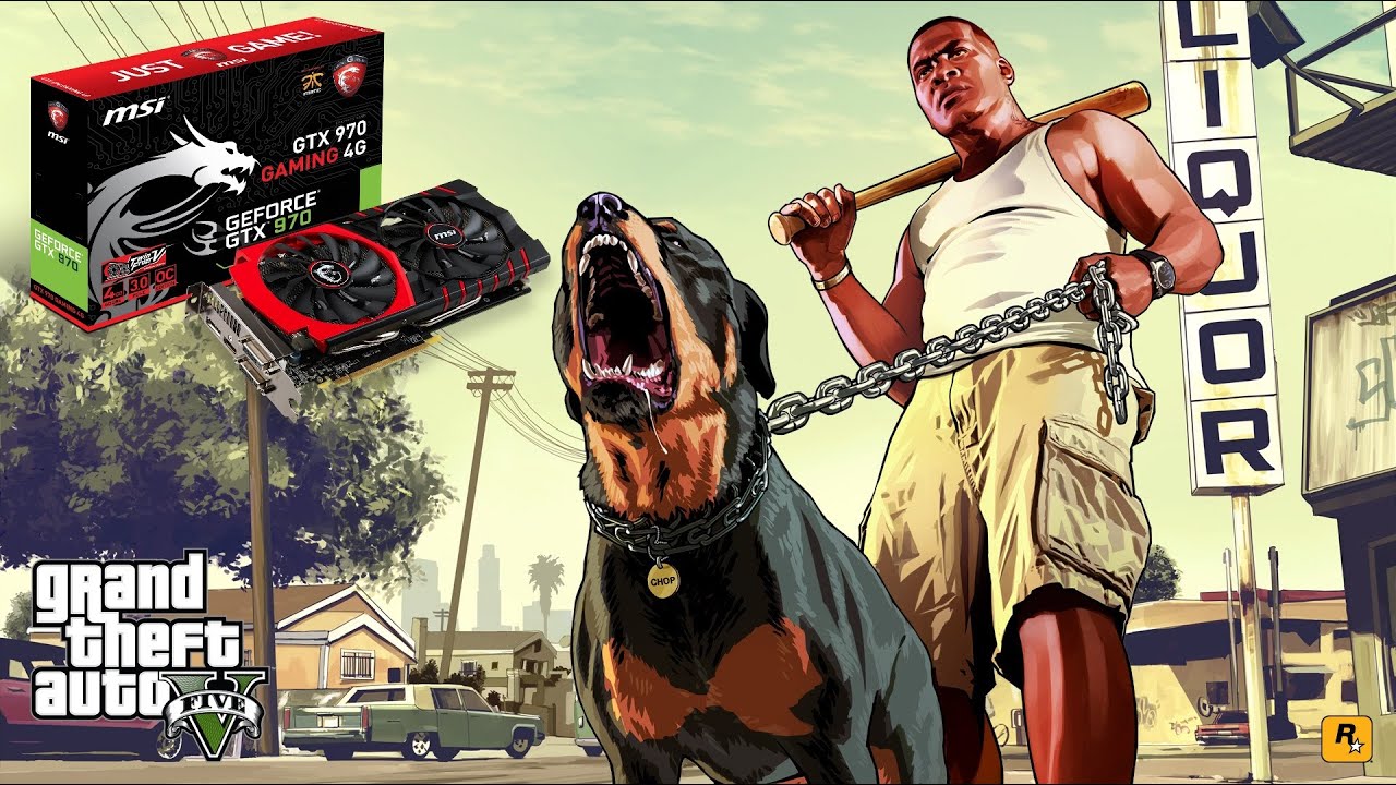 Test MSI GeForce GTX 970 GAMING 4G OC - GTA V - YouTube