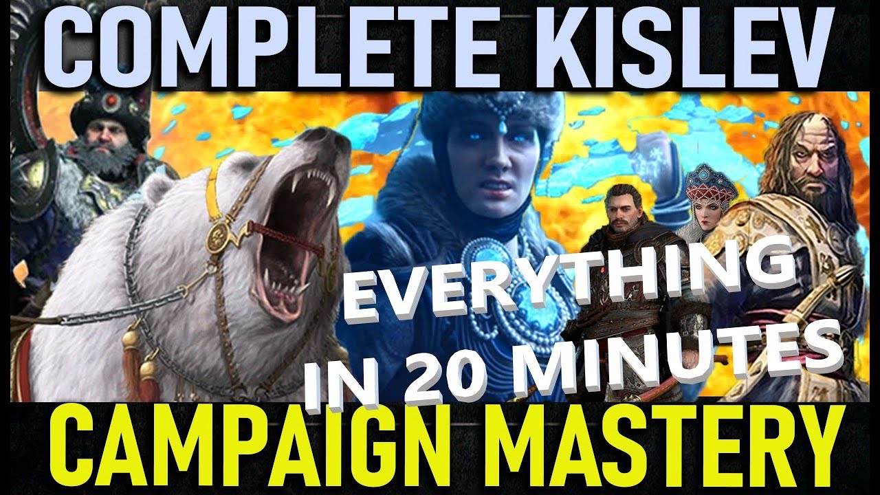 Total Warhammer 3 - COMPLETE Kislev Campaign Guide - YouTube