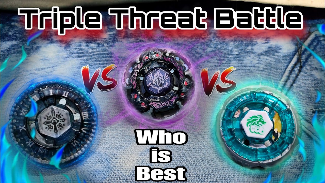 ||Which One is Best Defence Type||Triple Threat Battle|| #beyblade #mfb ...
