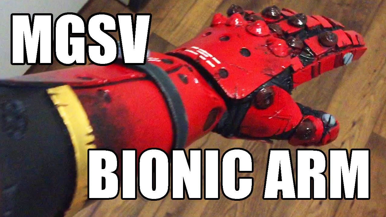 Let's make a Bionic arm from Metal Gear Solid 5 - YouTube