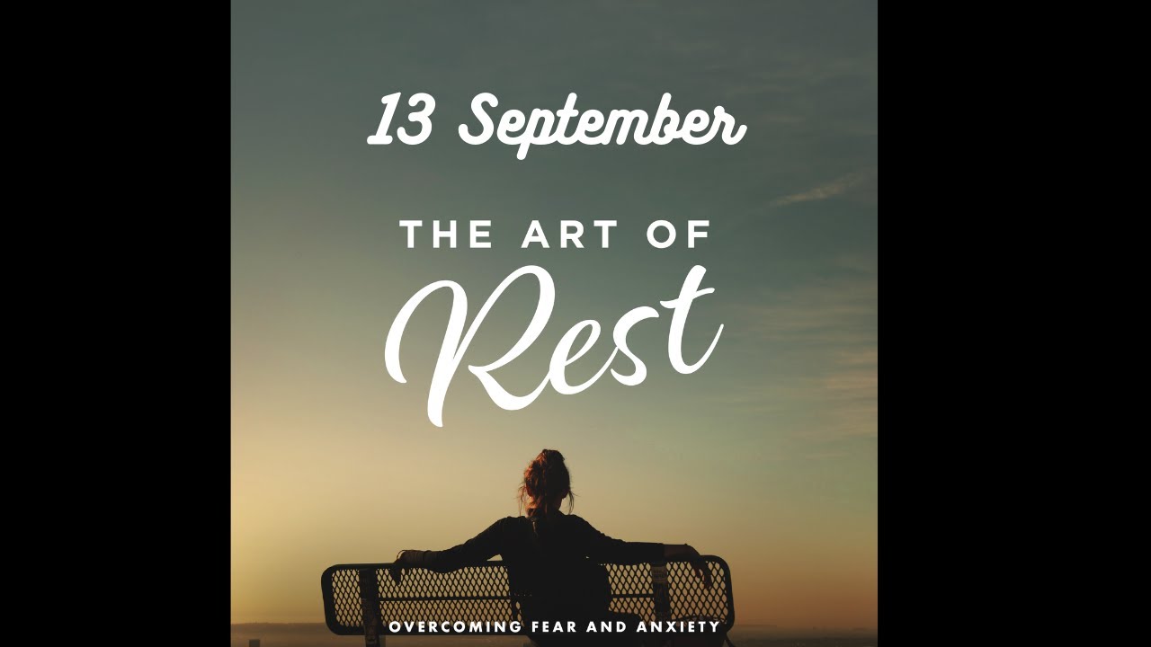 The Art of Rest | Ps Andrew Gossman - YouTube