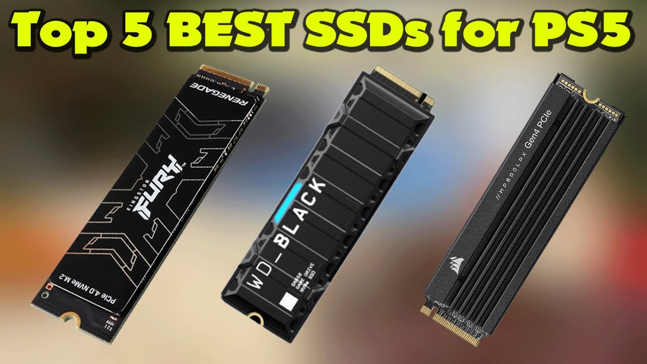 Top 5 BEST SSDs for PS5 2024 - YouTube