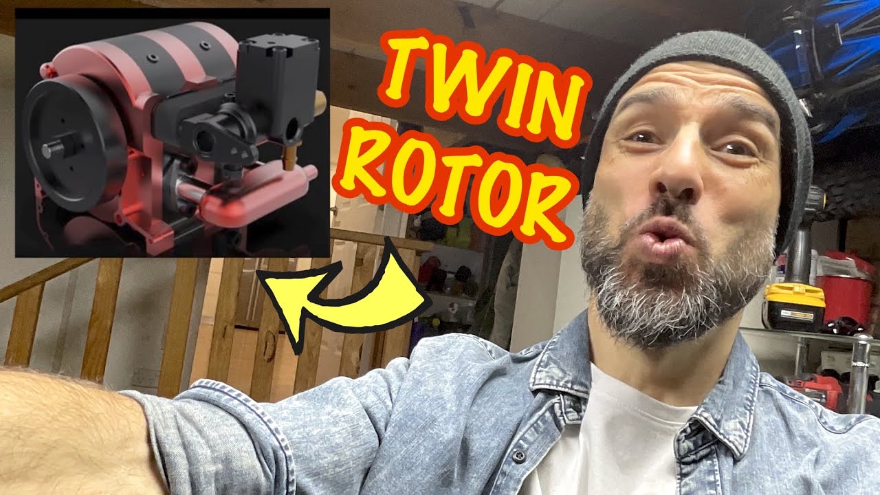 ROTARY RC ENGINE! TWIN AND SINGLE ROTOR - ENGINE NEWS - YouTube