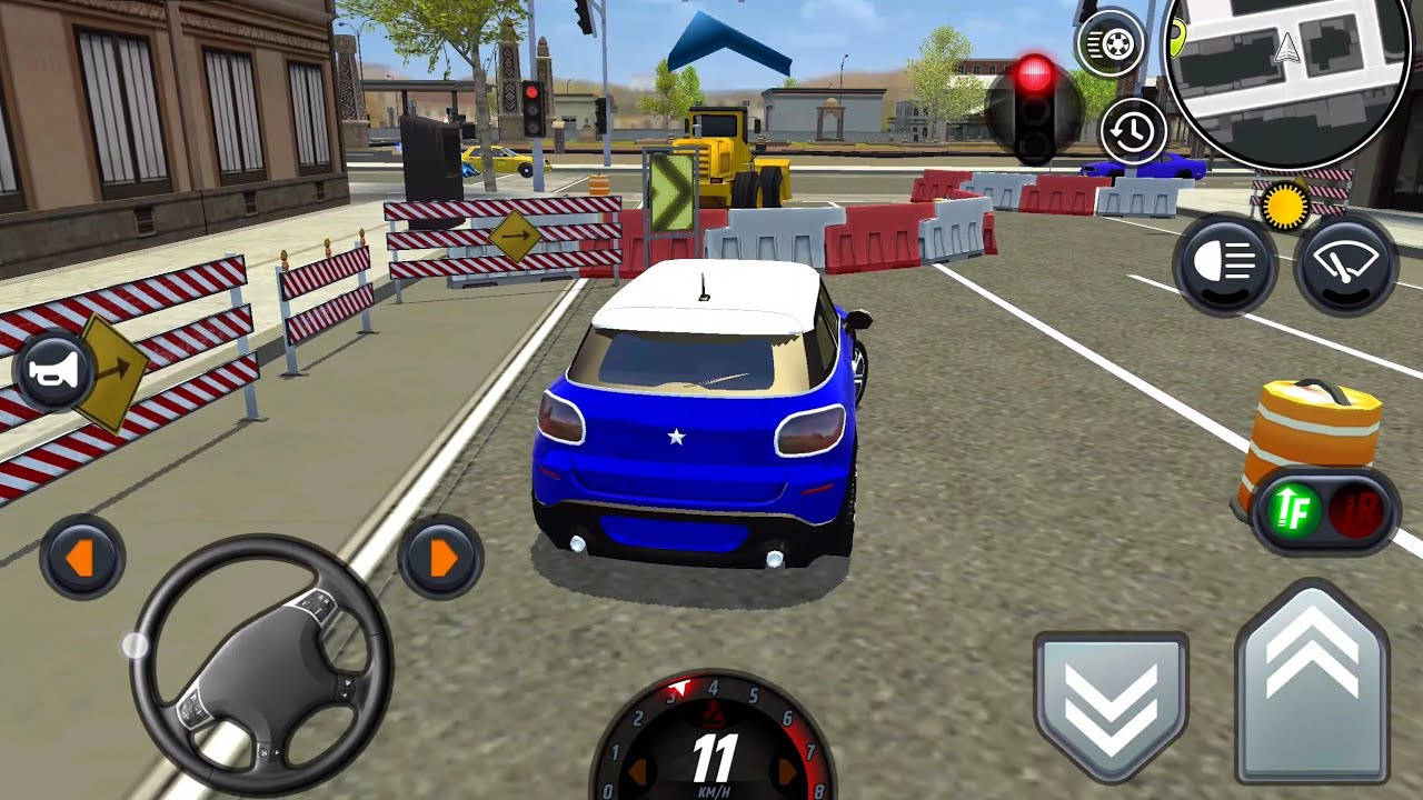 Very Hard car parking driving in city in very dengerous gameplay ...