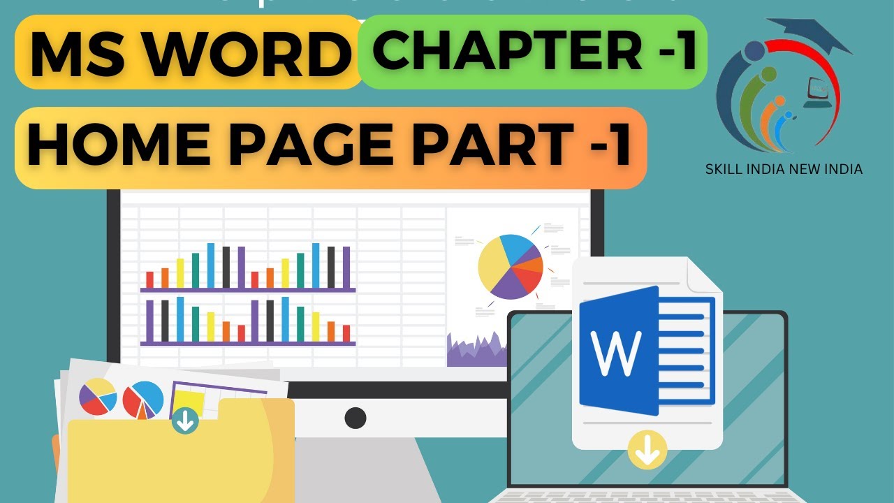 MS Word Chapter 1 Homepage Part 1 Functions #msoffice #msword # ...