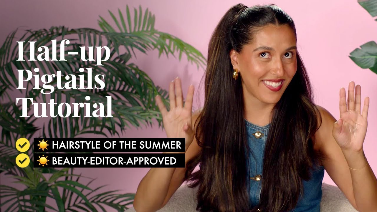 Beauty-Editor-Approved Half-Up Pigtails Tutorial | Sephora - YouTube