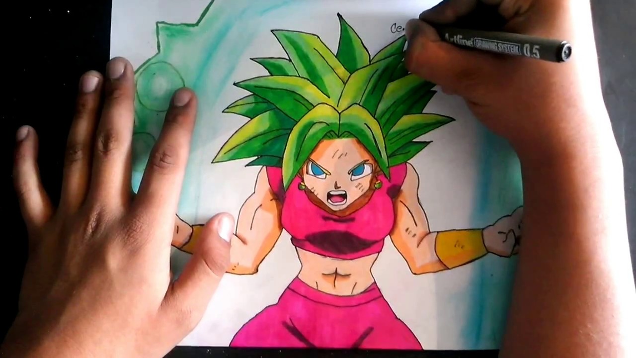 Dibujo rapido de kefla/ Speed Drawing kefla (Colaboracion con ...