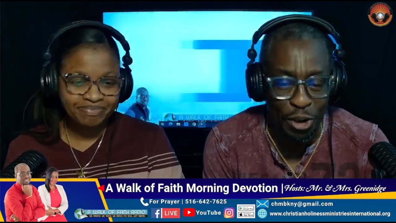 A Walk of Faith Morning Devotion (20th March 2024) Day 10 || Day 21 ...