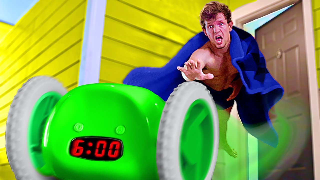 Testing The Worlds FASTEST Alarm Clock - YouTube