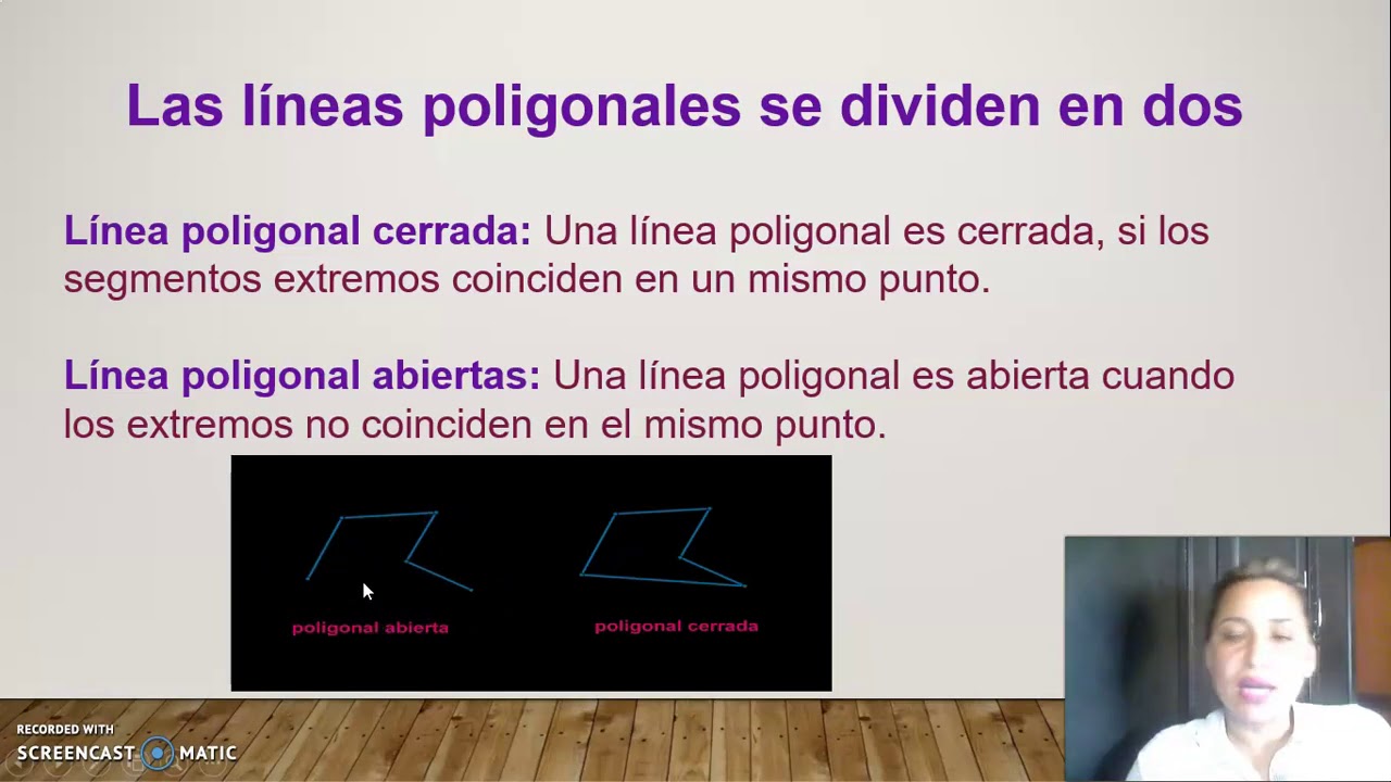 Geometría Líneas poligonales - YouTube