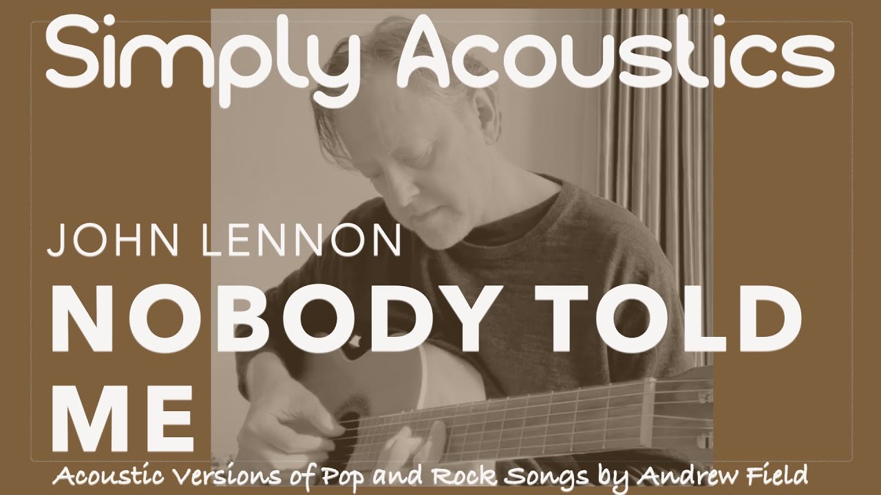 Nobody Told Me -- John Lennon - YouTube