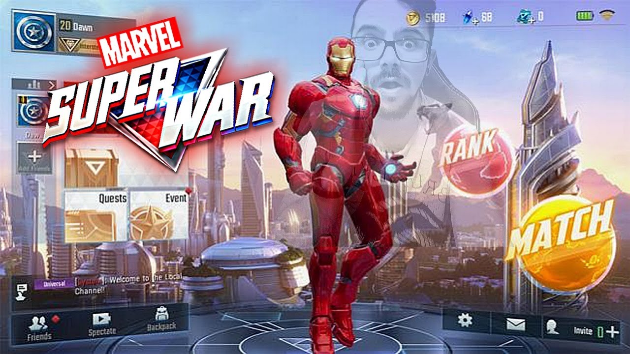 MOBA DA MARVEL - MARVEL SUPER WAR (TESTANDO O GAME) - YouTube