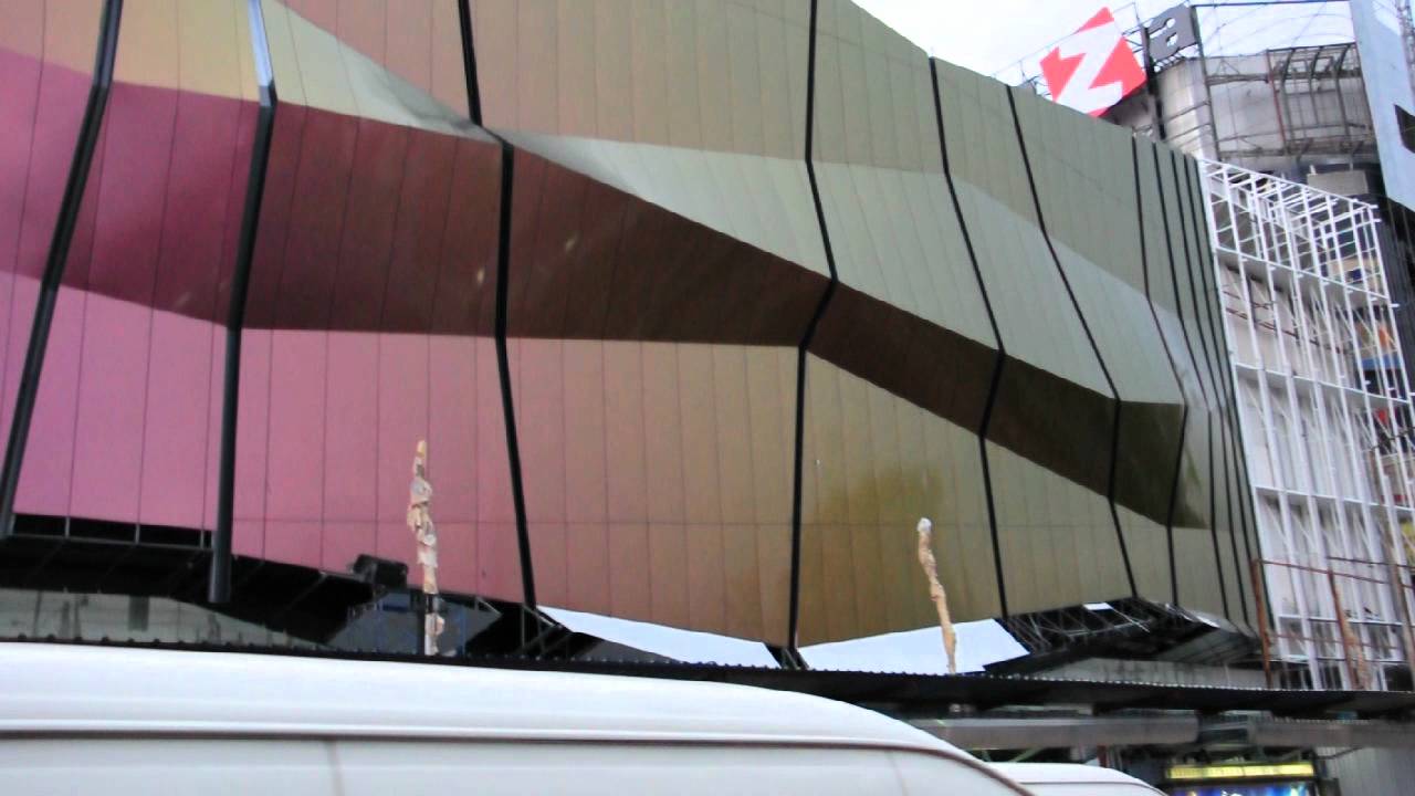 Alucobond Plus Spectra redbrass at Central Ladprao 14 Aug 2011 3 - YouTube