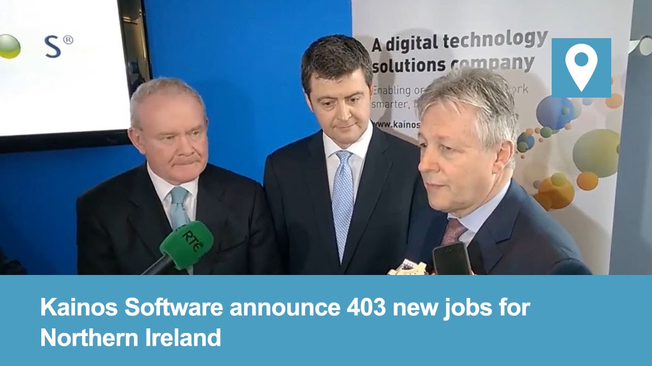 Kainos Software | 403 New Jobs Announced - YouTube