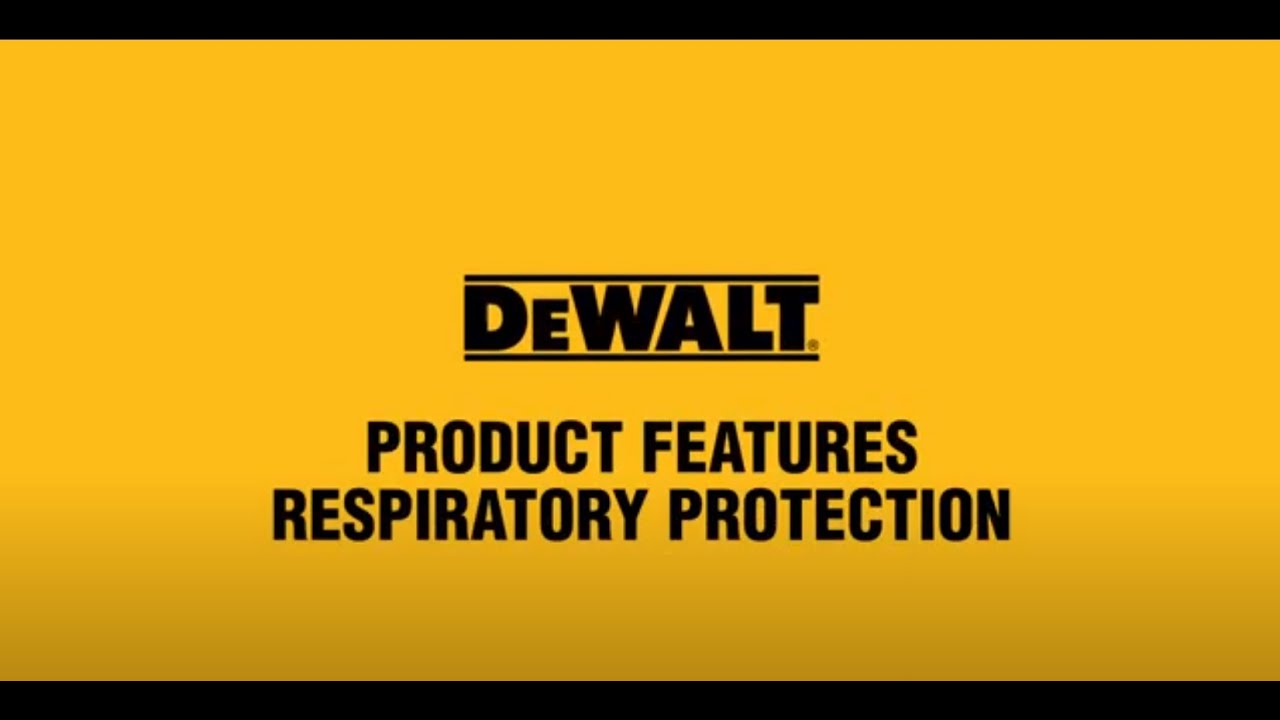 Gentex | Respiratory Protection Products | Backed by DEWALT - YouTube