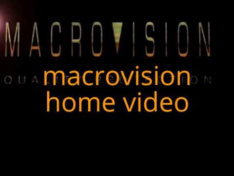 Macrovision home video logo - YouTube